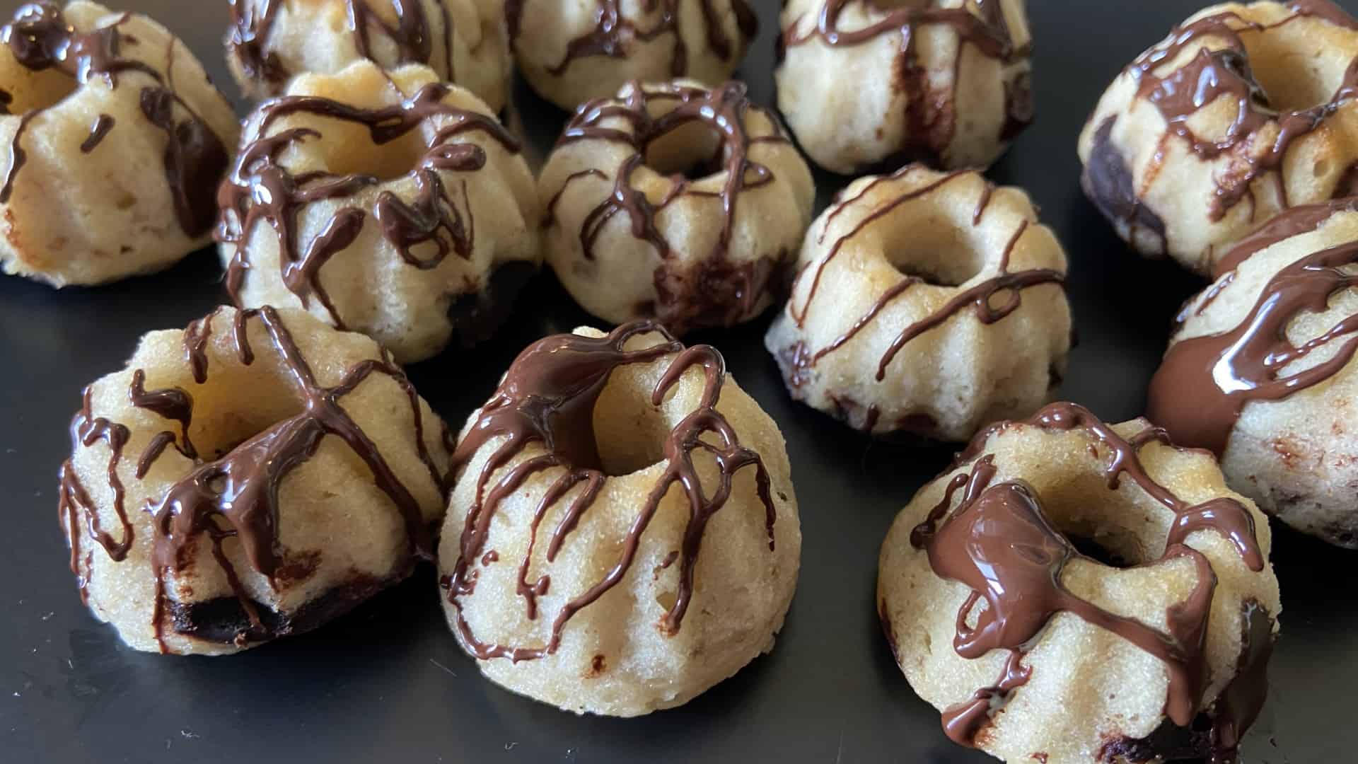 Mini-Gugelhupf Marmorkuchen - veganes Rezept für Marmorküchlein und ...